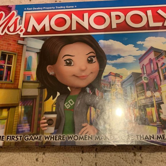 Hasbro | Games | New Sealed Box Ms Monopoly Board Game By Hasbro | Poshmark